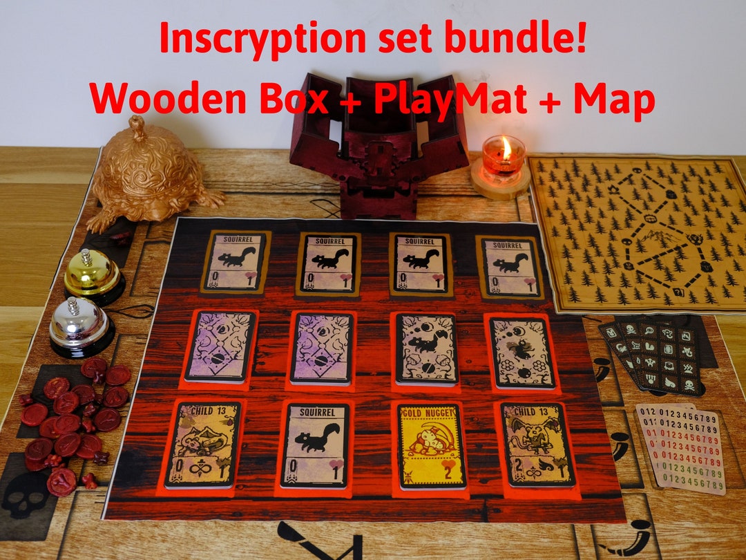 Inscryption ACT1 Inscryption Cards 230 Cards Cryptid Inscryption Map ...