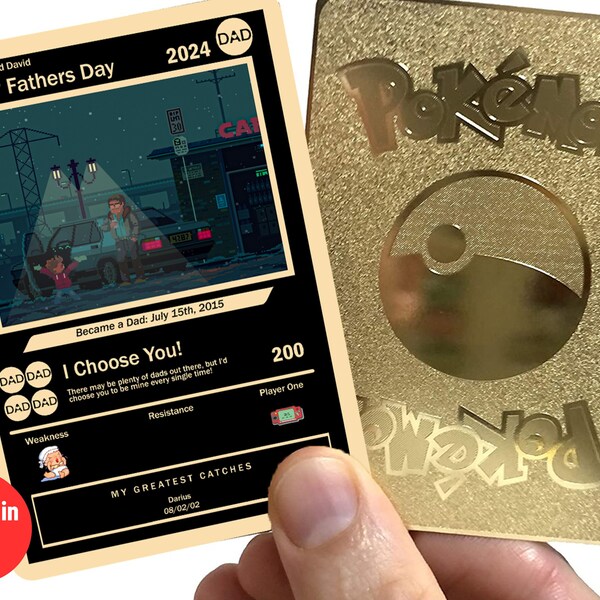 Custom Pokemone Card - Etsy