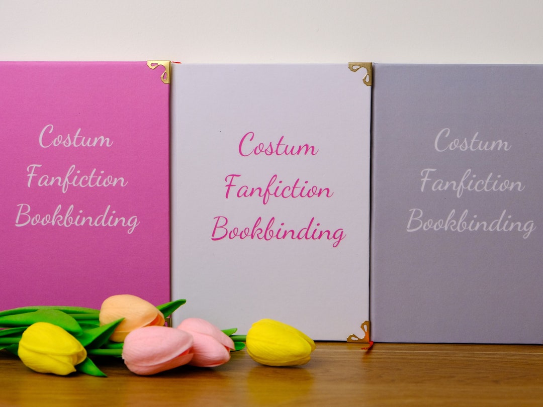 Custom Fanfic Bookbinding. Custom Fanfiction. Rebinding Book. - Etsy