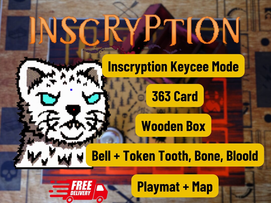 Inscryption Card Game Kaycee's Mod Card Game Includes 363 Cards With ...
