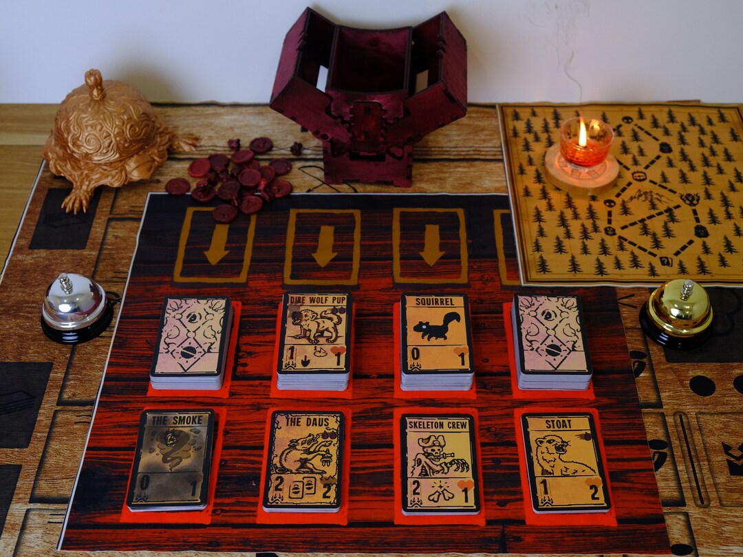 Inscryption Card Game Kaycee's Mod Card Game 460 Cards With Playmat and ...