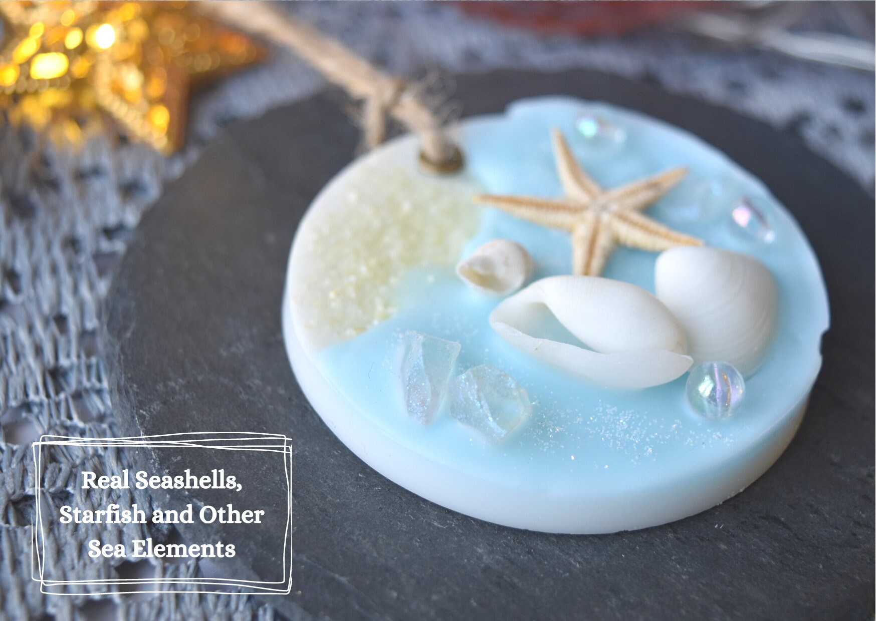 Calm Sea Freshie Fragrance Bar, Beach House Fragrance, Ocean Decor Wax ...