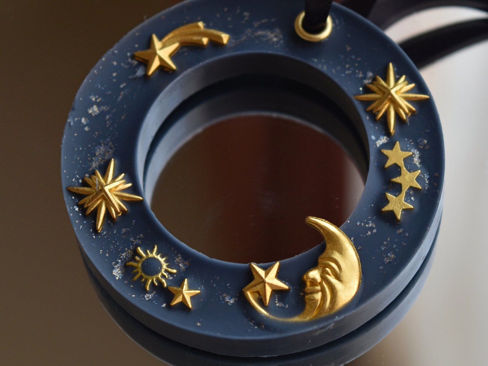 Celestial Hanging Fragrance Ring Aromatic Freshie With Moon - Etsy