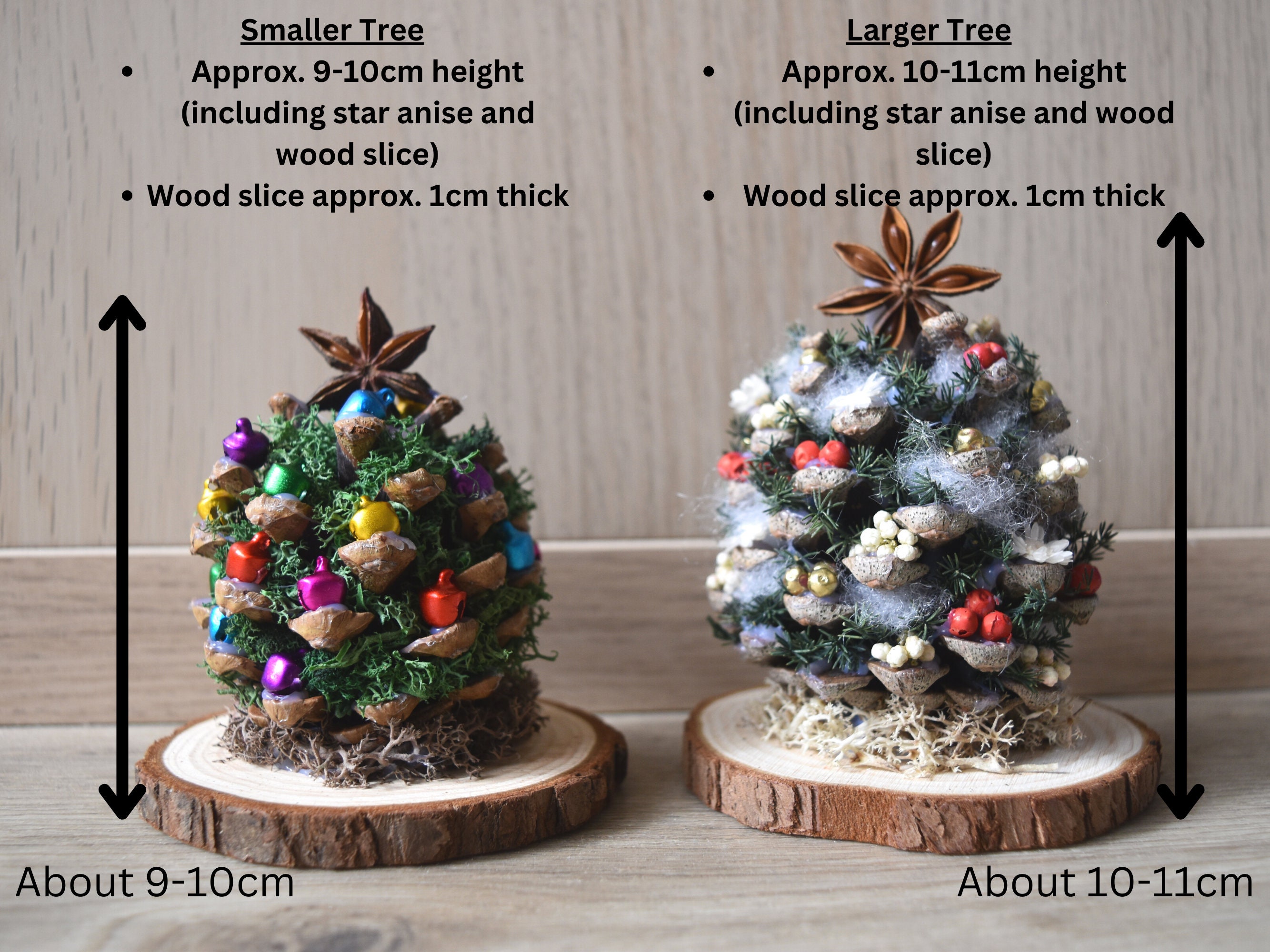 Mini Green Christmas Tree With Snow Office Table Desk Small - Etsy UK