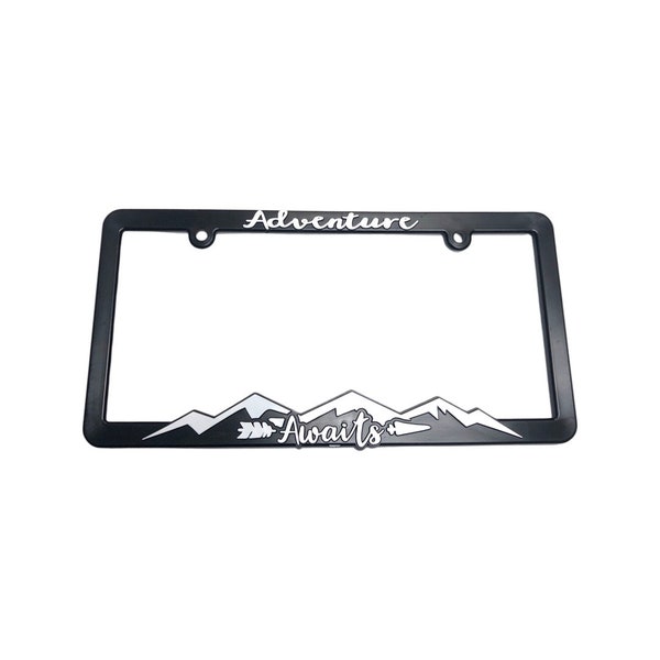 Adventure Awaits License Plate Frames - Etsy