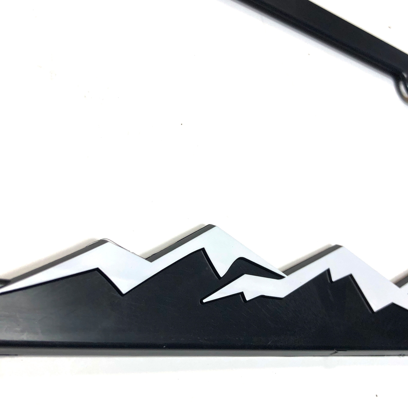 White Cap Mountain Plastic License Plate Frame - Etsy