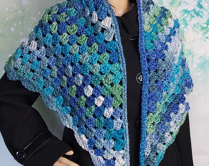 Grandma's Shawl. Crochet Shawl. Wool Shawl. Shrug. - Etsy
