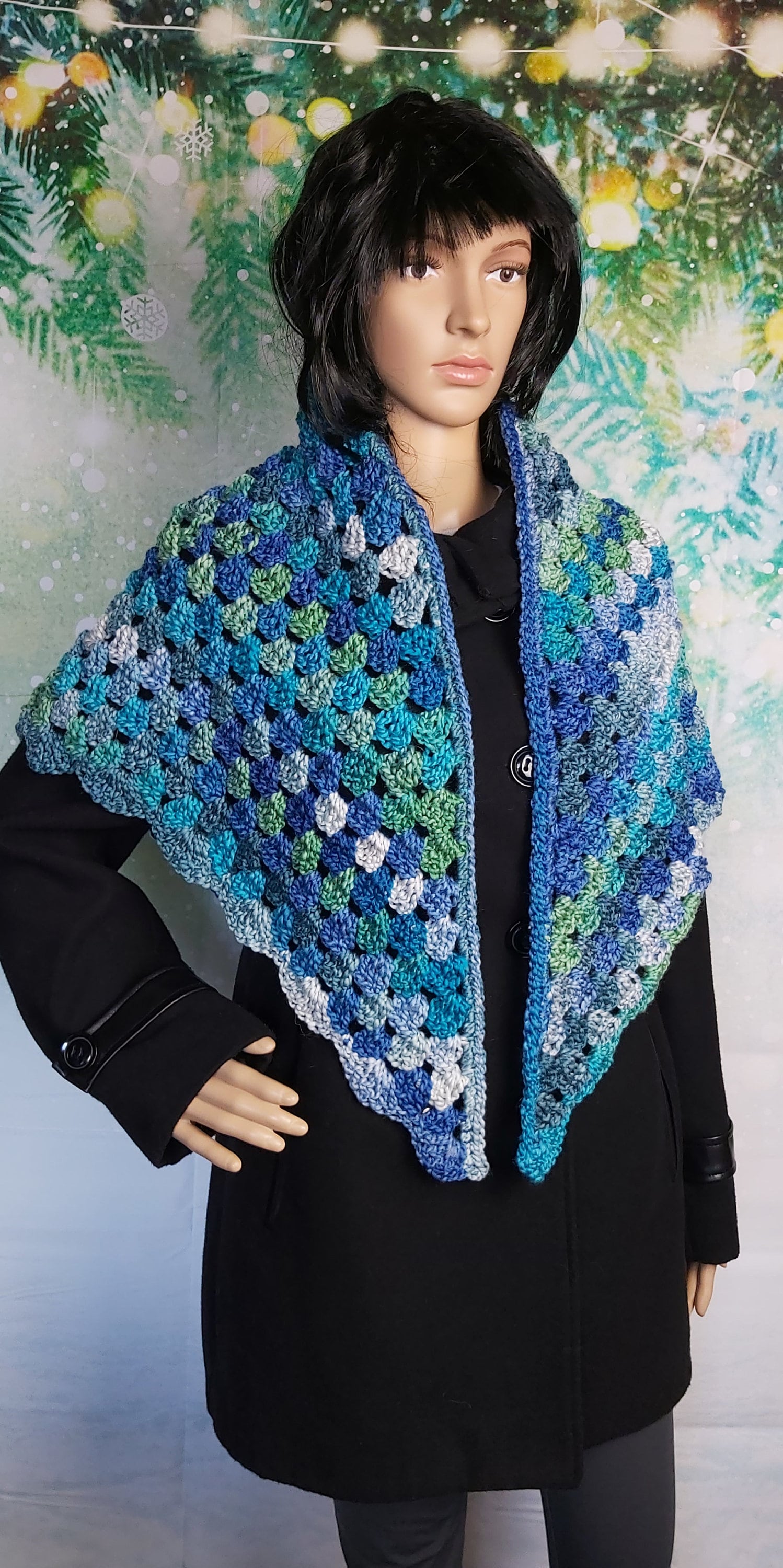 Grandma's Shawl. Crochet Shawl. Wool Shawl. Shrug. - Etsy