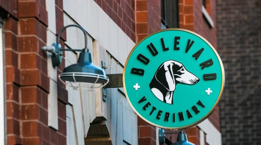Large Building Mounted Blade Sign