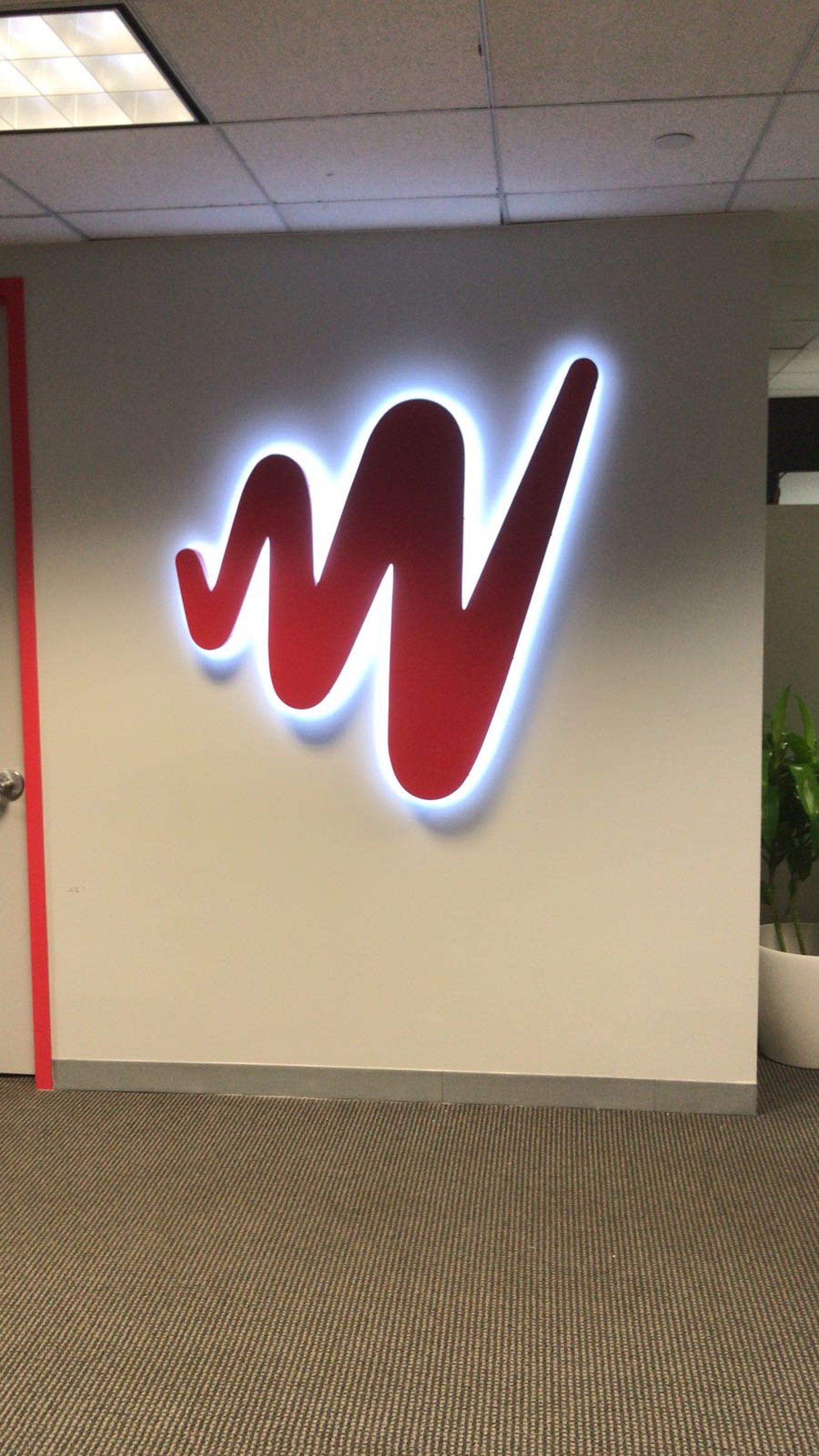 Custom Business Sign 3D Logo Backlit Metal Brushed Led Light - Etsy