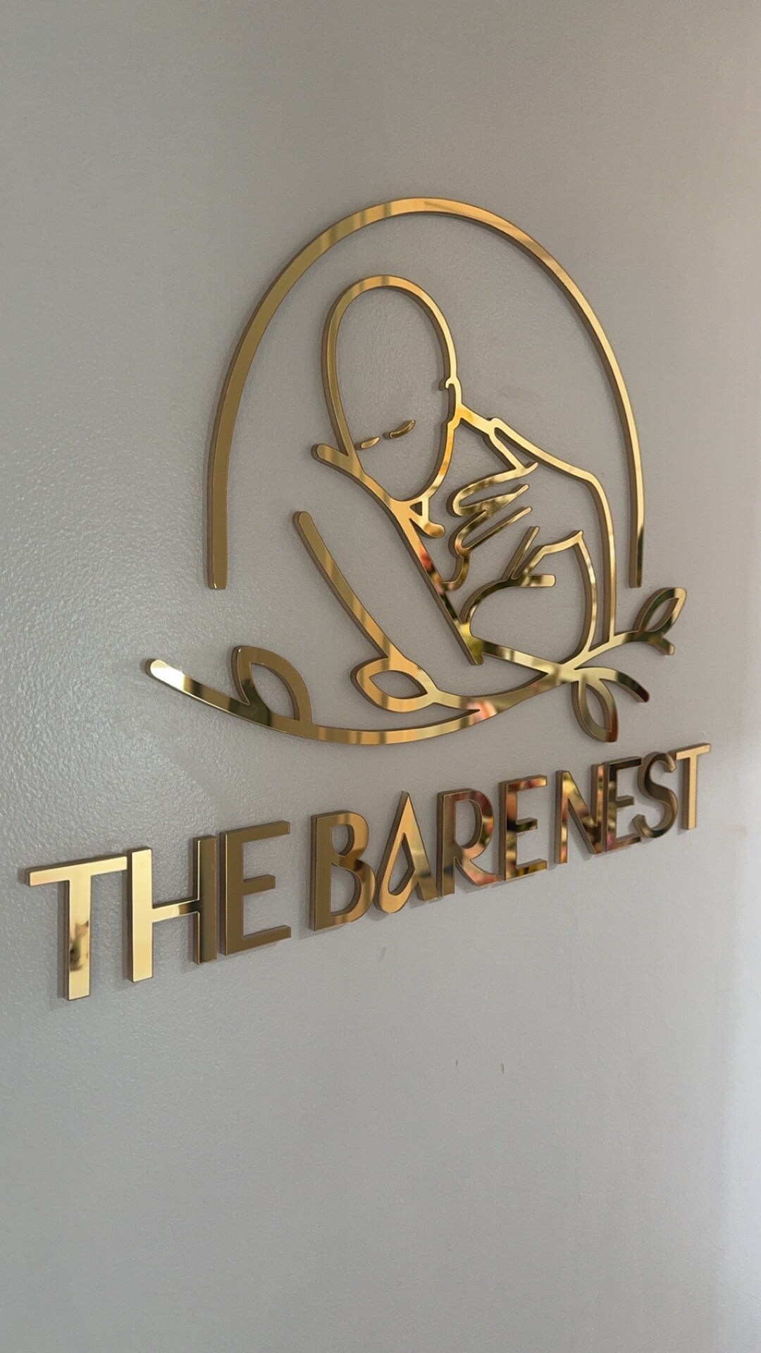 Laser Cut Logo Custom Metal Sign Reception Sign Laser Cut Business Sign ...