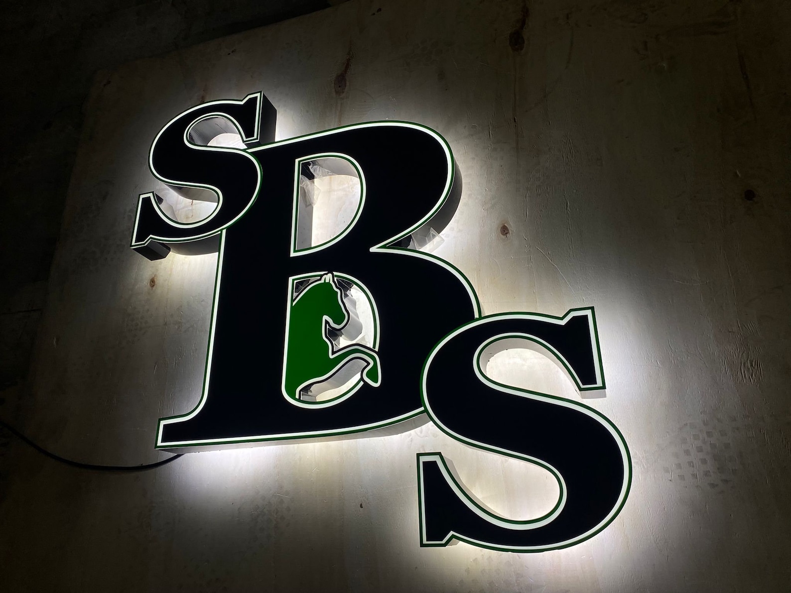 Custom Metal Backlit Sign, 3D Metal Sign, Business Sign, Custom Backlit ...