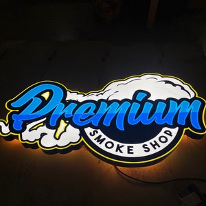Custom 3d Backlit Sign Logo Light Signage , Custom Fabric Led Box Sign ...