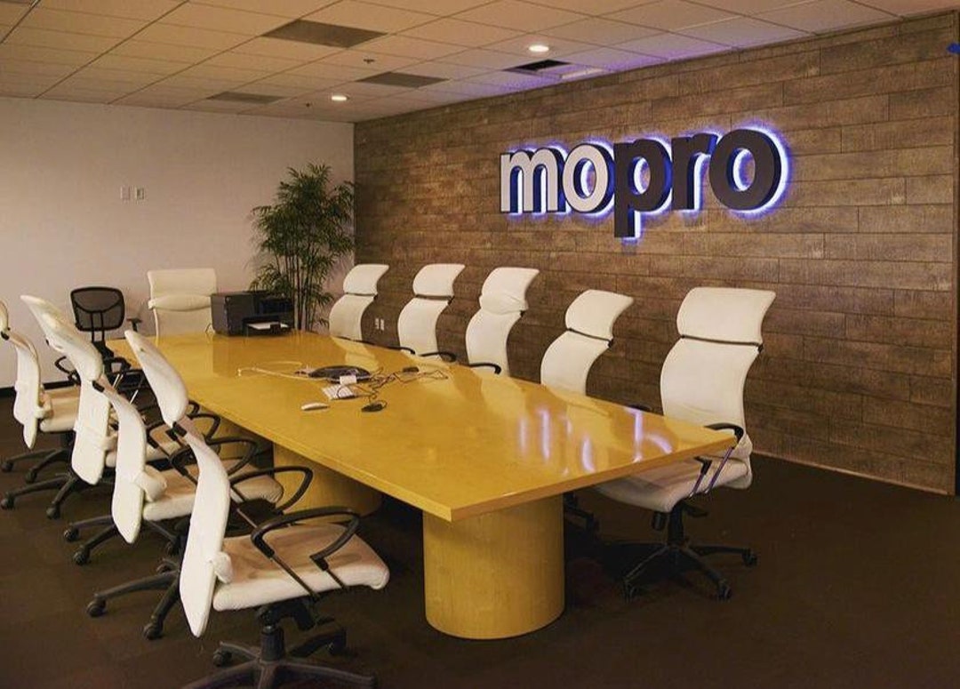 3D Custom Office Wall Sign, Backlit Sign for Business ,led Logo Sign ...