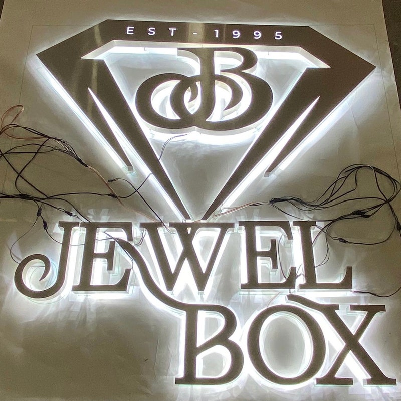 Backlit Wood Sign - Etsy