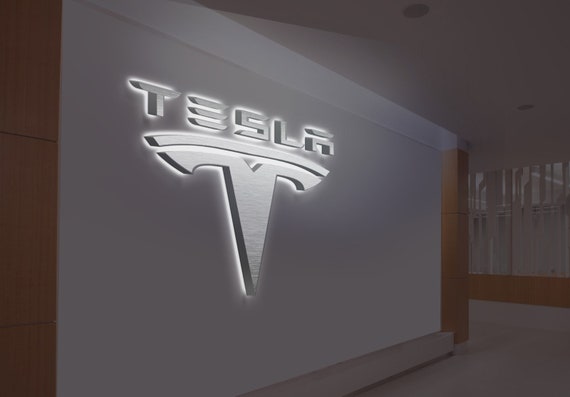 Custom Signs for Business Wall Backlit Led Neon Halo Sign | Etsy