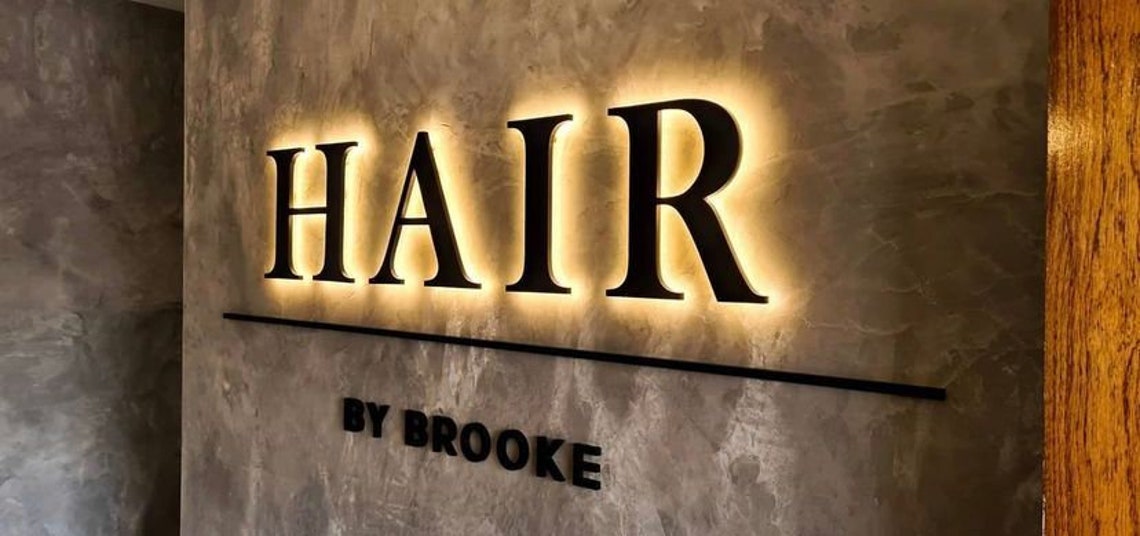 Custom Office Sign LED 3D Logo Backlit Custom Laser Cut Logo - Etsy Canada