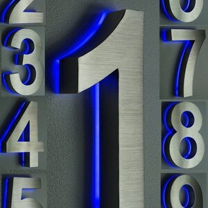 Backlit Sign , Custom Business Sign Backlit , Custom Metal Sign , 3d ...