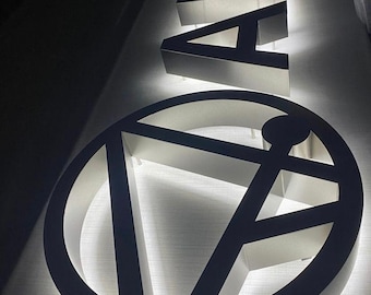 Custom Lightbox Custom Logo Sign 3d Business Logo Sign - Etsy