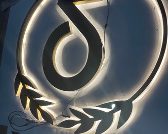 Business Halo Light Sign - Etsy