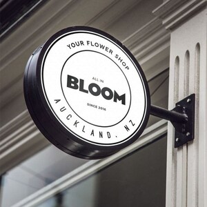 Exterior Double Sided Sign , Light Box Store Front Sign , Outdoor Sign ...