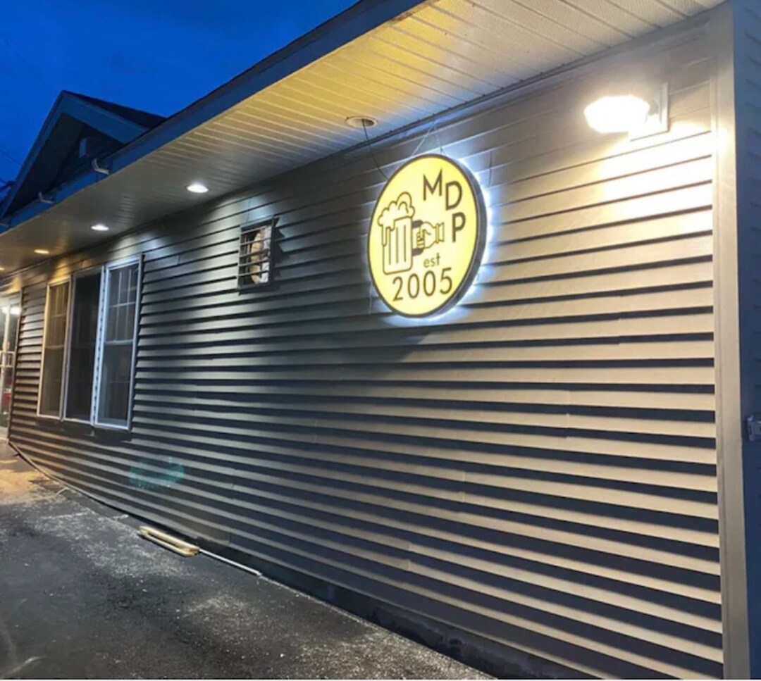 Store Front Sign , Outdoor Backlit Sign , Custom Led Sign , 3D Metal ...