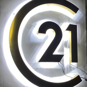 Store Front Sign , Outdoor Backlit Sign , Custom Led Sign , 3D Metal ...