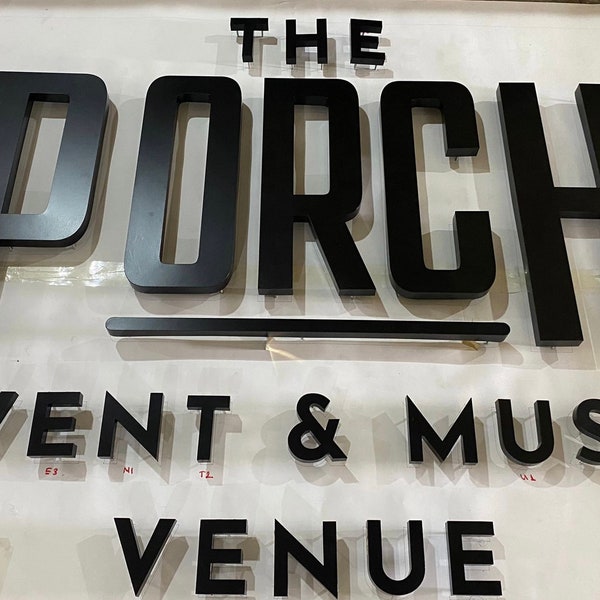 Custom Backlit Sign - Etsy