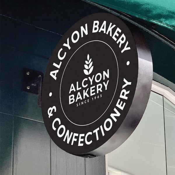 Exterior Box Sign - Etsy