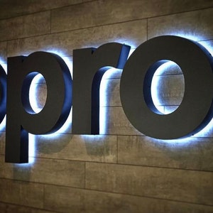 3D Logo Sign Backlit Sign Light Box Sign custom Led Logo - Etsy