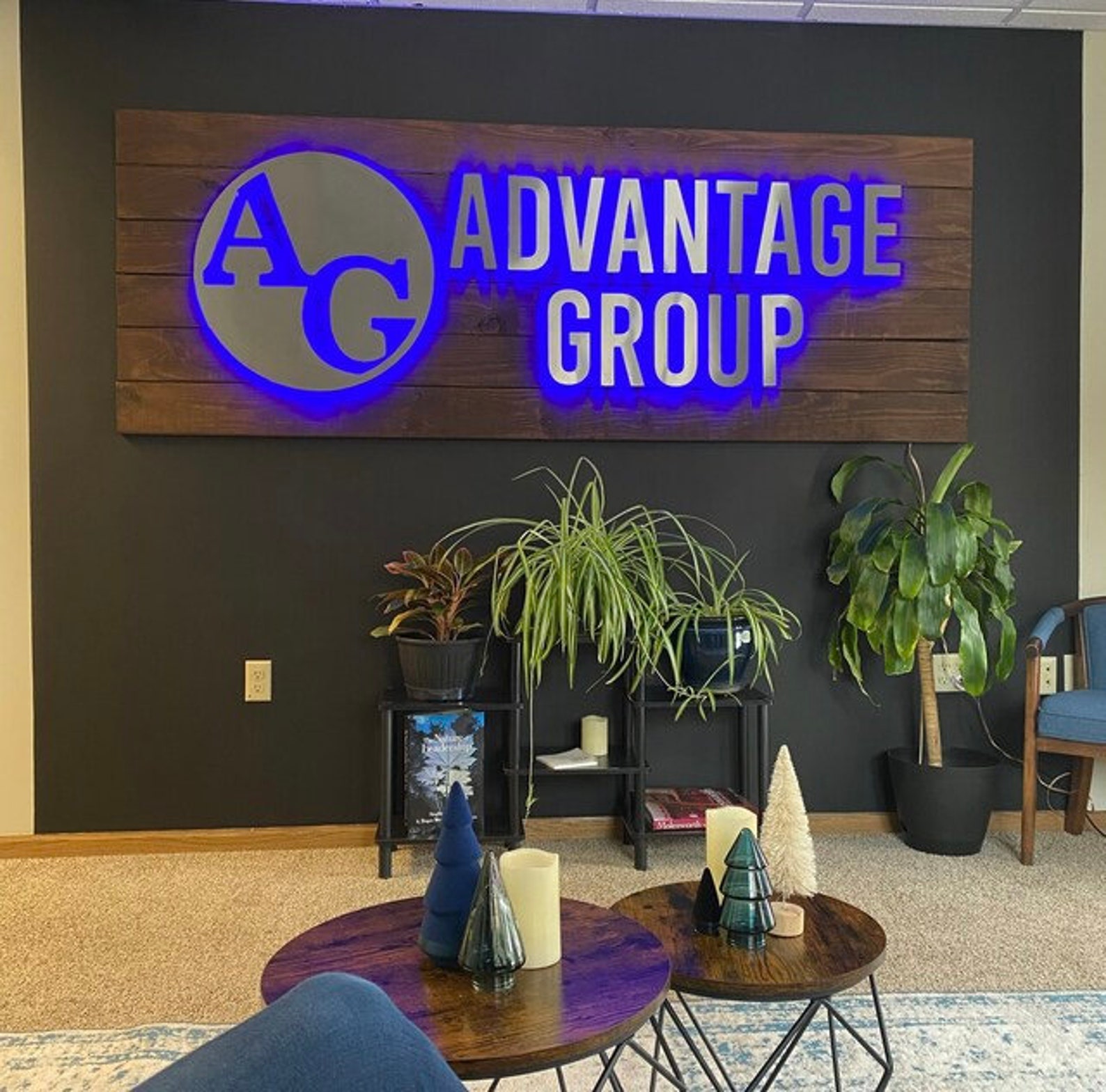 Custom Metal Backlit Sign, 3D Metal Sign, Business Sign, Custom Backlit ...