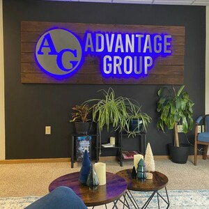 Custom Metal Backlit Sign, 3D Metal Sign, Business Sign, Custom Backlit ...