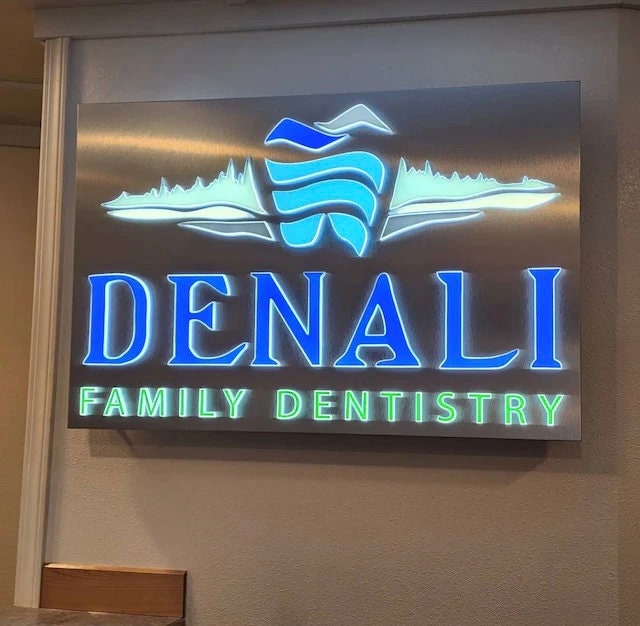 Custom 3d Backlit Sign Logo Light Signage Custom Fabric Led - Etsy