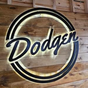 Custom Metal Backlit Sign, 3D Metal Sign, Business Sign, Custom Backlit ...