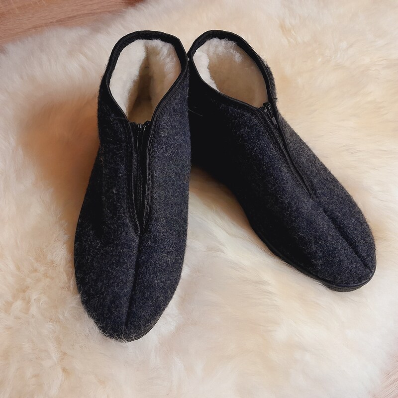 Slippers With Zippers - Etsy