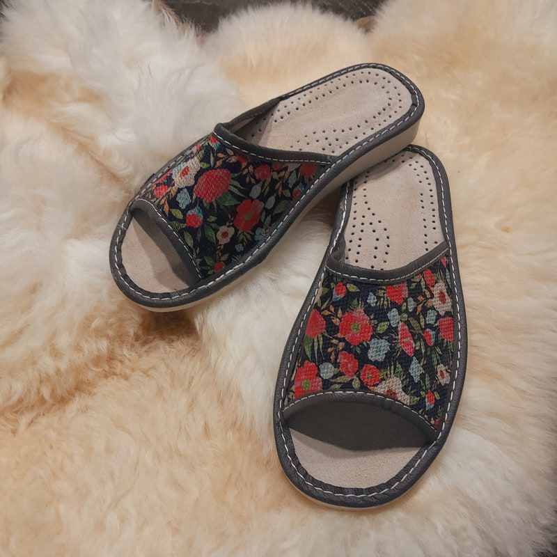 Boho Slippers - Etsy