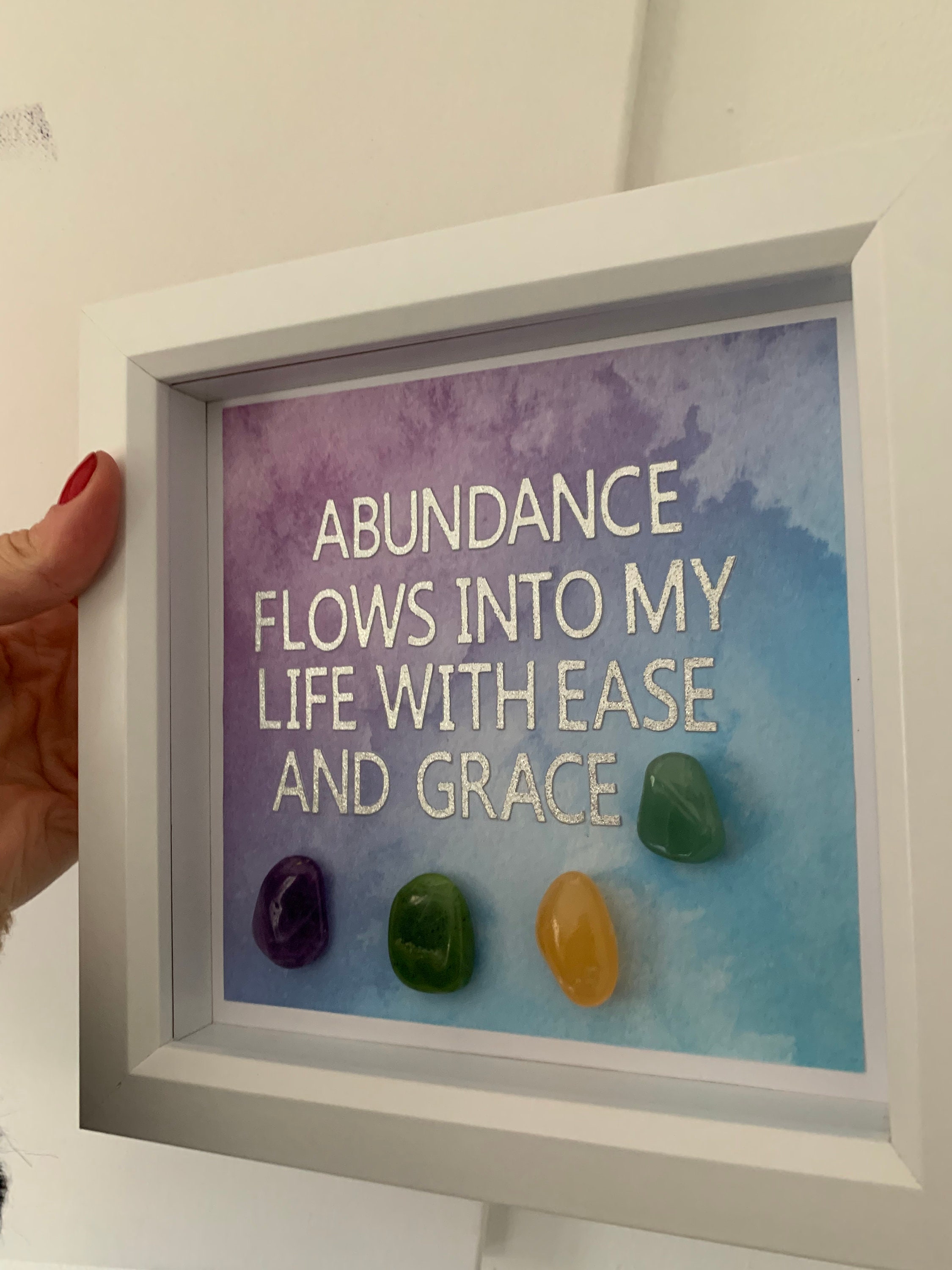 Crystal Shadow Box - Etsy