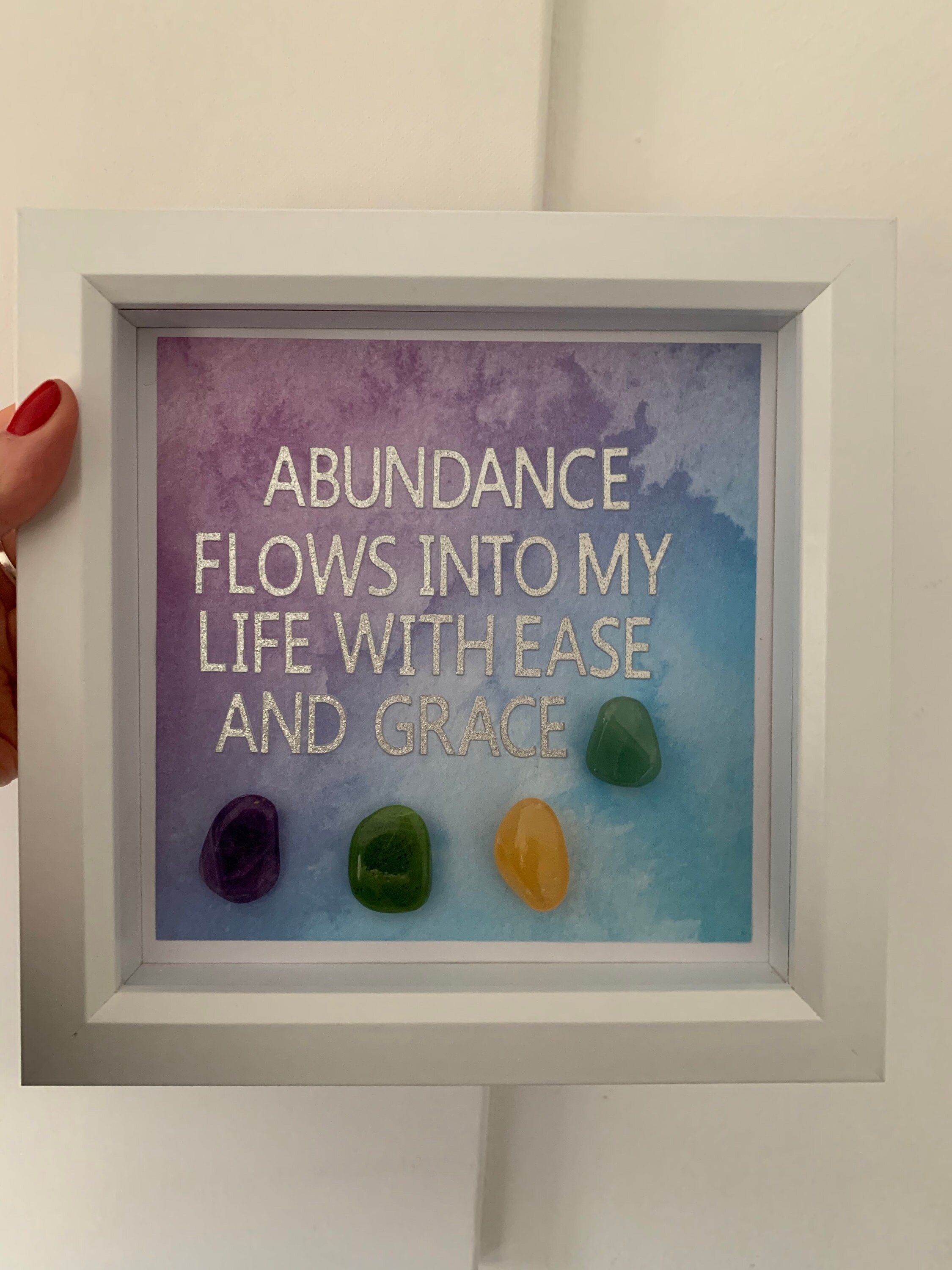 Crystal Shadow Box - Etsy