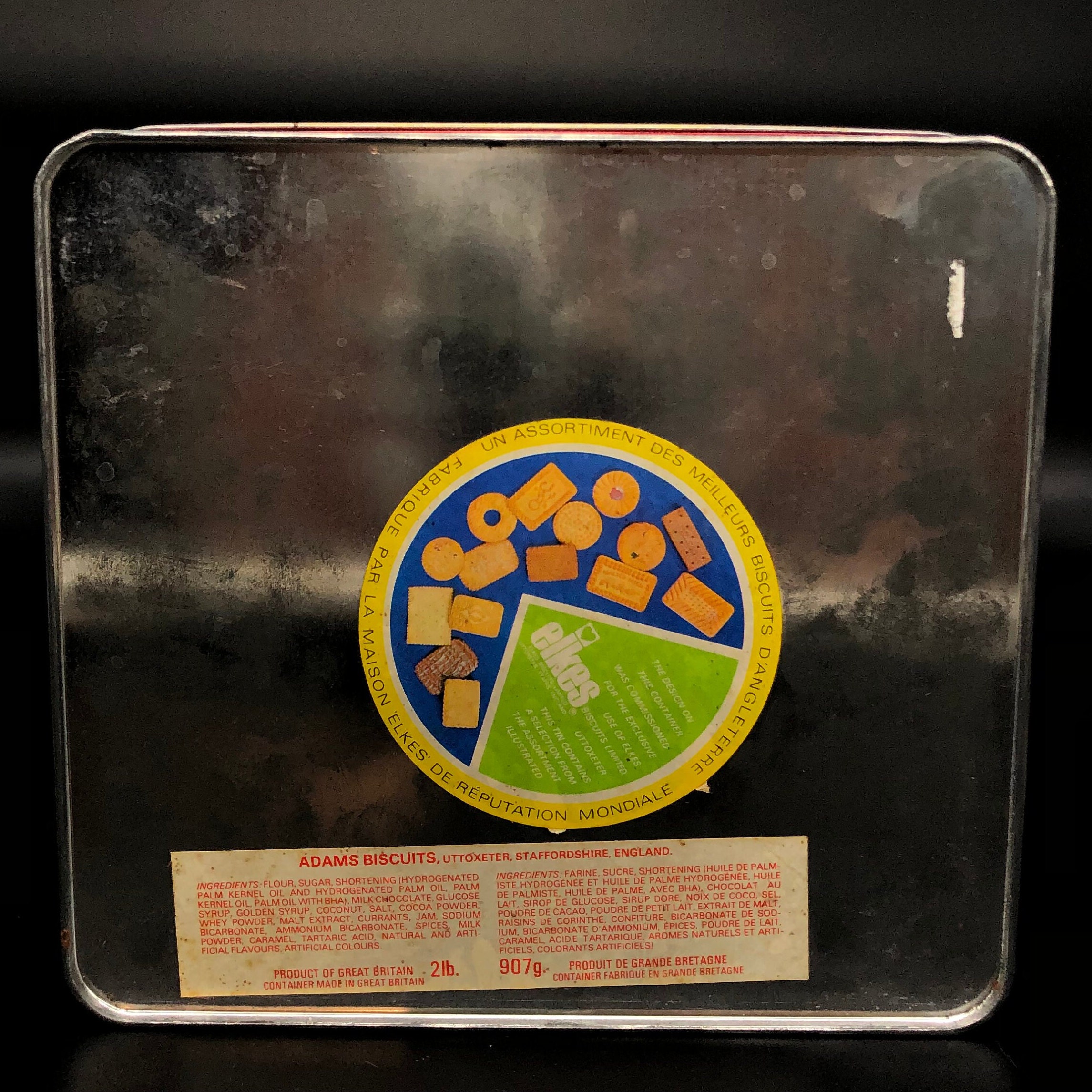 Queen's Silver Jubilee 1952-1977 - Elkes Biscuit Tin - Etsy