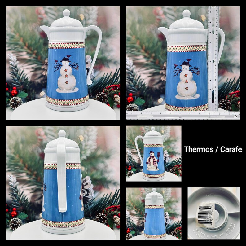 Vintage - Debbie Mumm - Sakura Snowman Dinnerware – Christmas ...