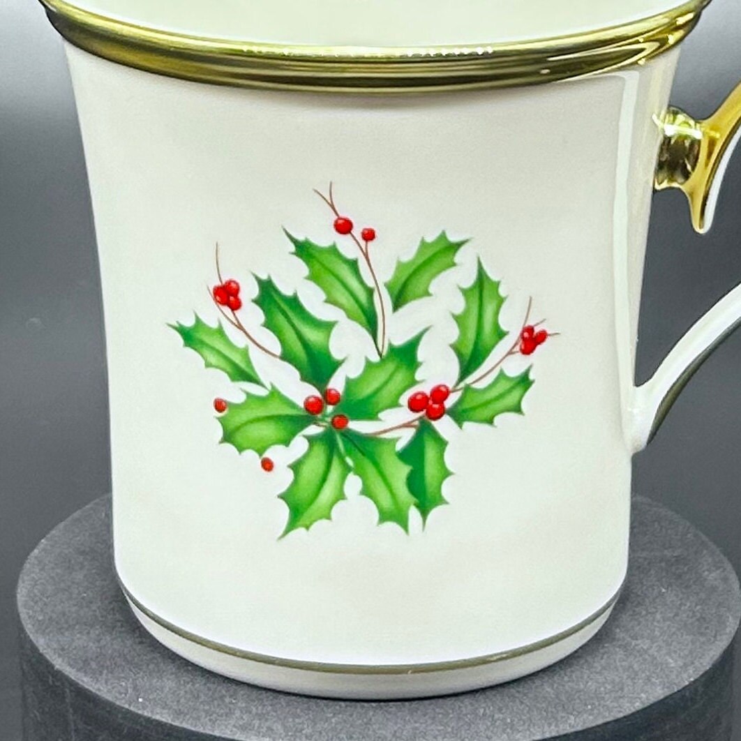 Vintage LENOX Dimension Collection holiday Bone China Christmas Dinner ...