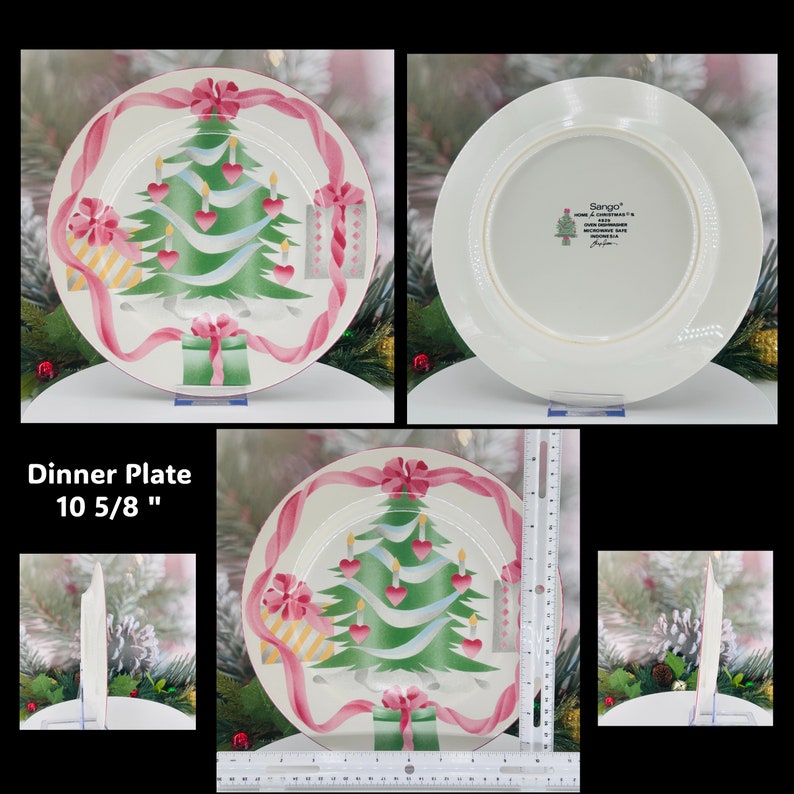 Vintage Sango – "home for Christmas" Collection – 1992 Holiday China - Etsy