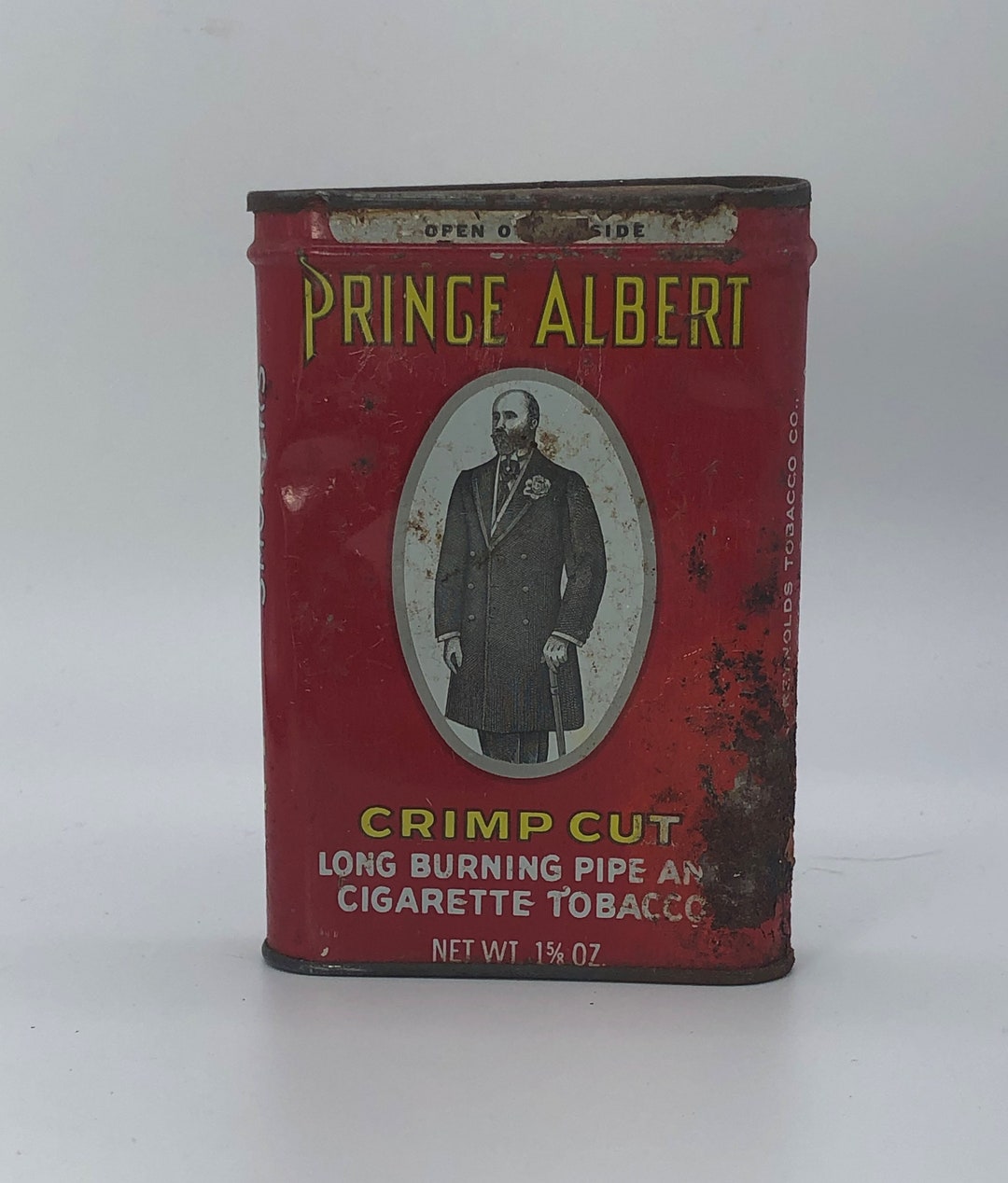 Vintage Prince Albert Crimp Cut Pipe Tobacco & Cigarette Tin - Etsy