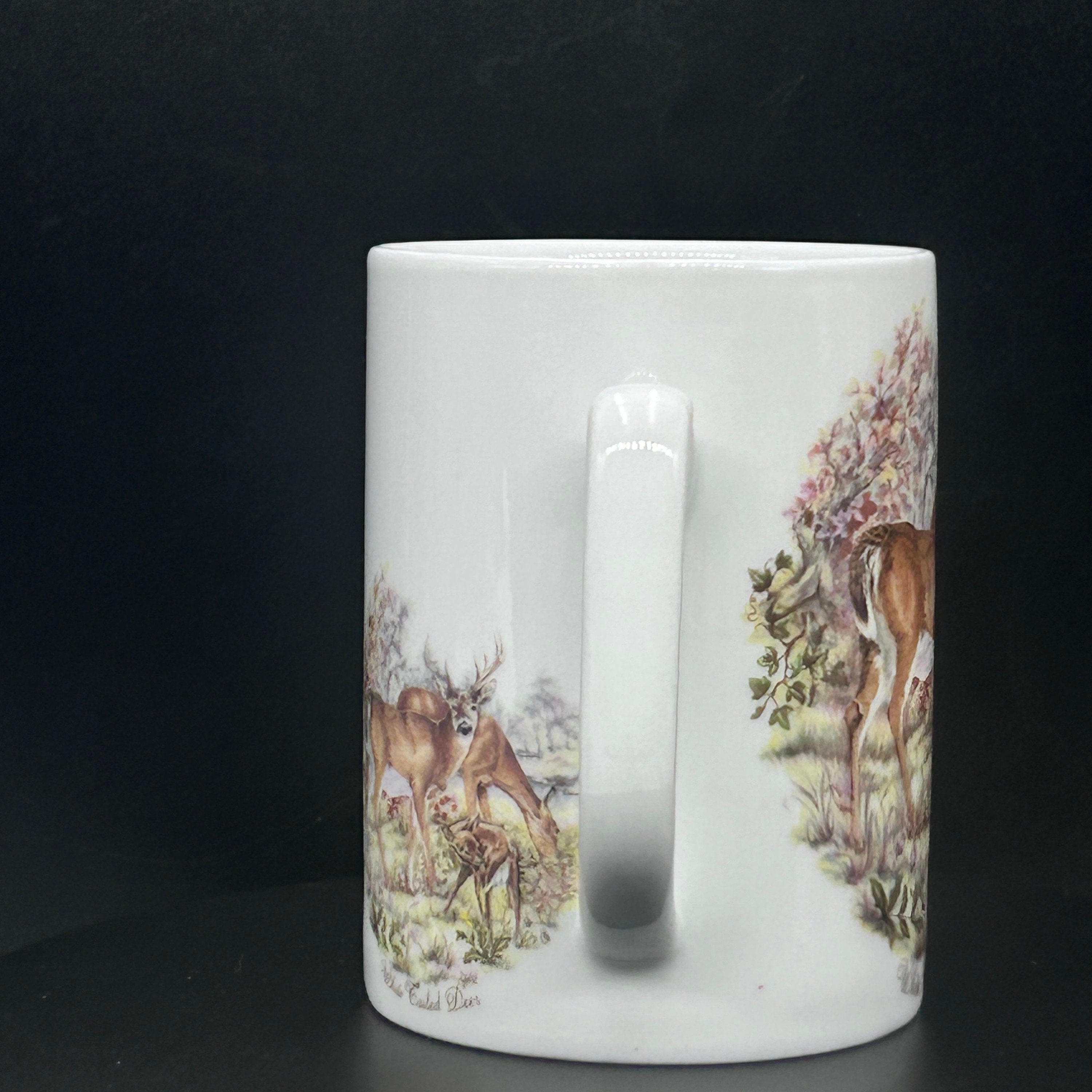 Vintage White Tailed Deer Coffee Cup/mug for My Brother - Etsy