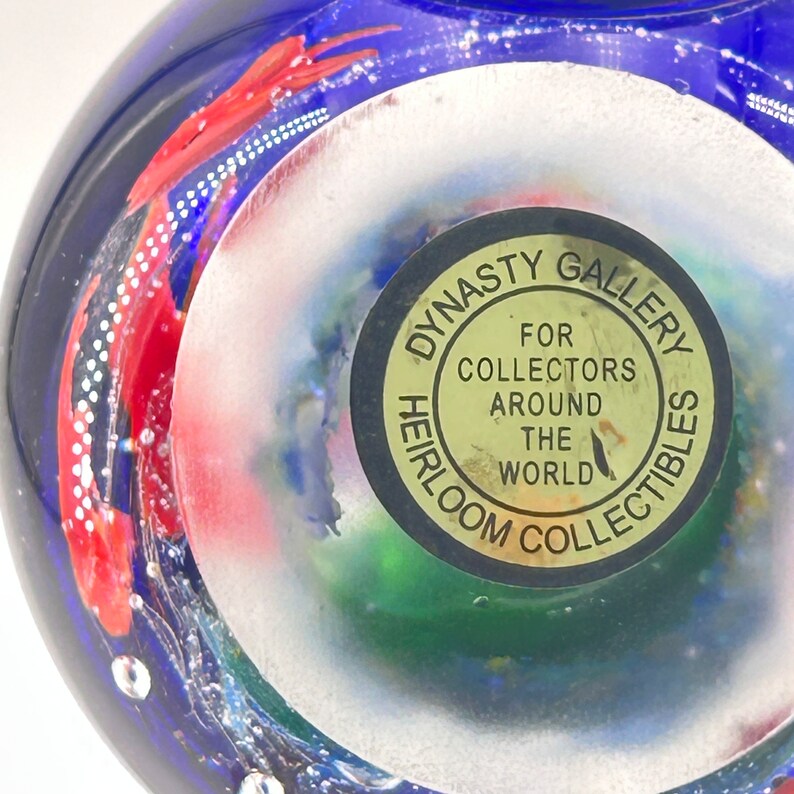 Vintage Dynasty Gallery Heirloom Collectibles Cobalt Blue Teapot Under ...