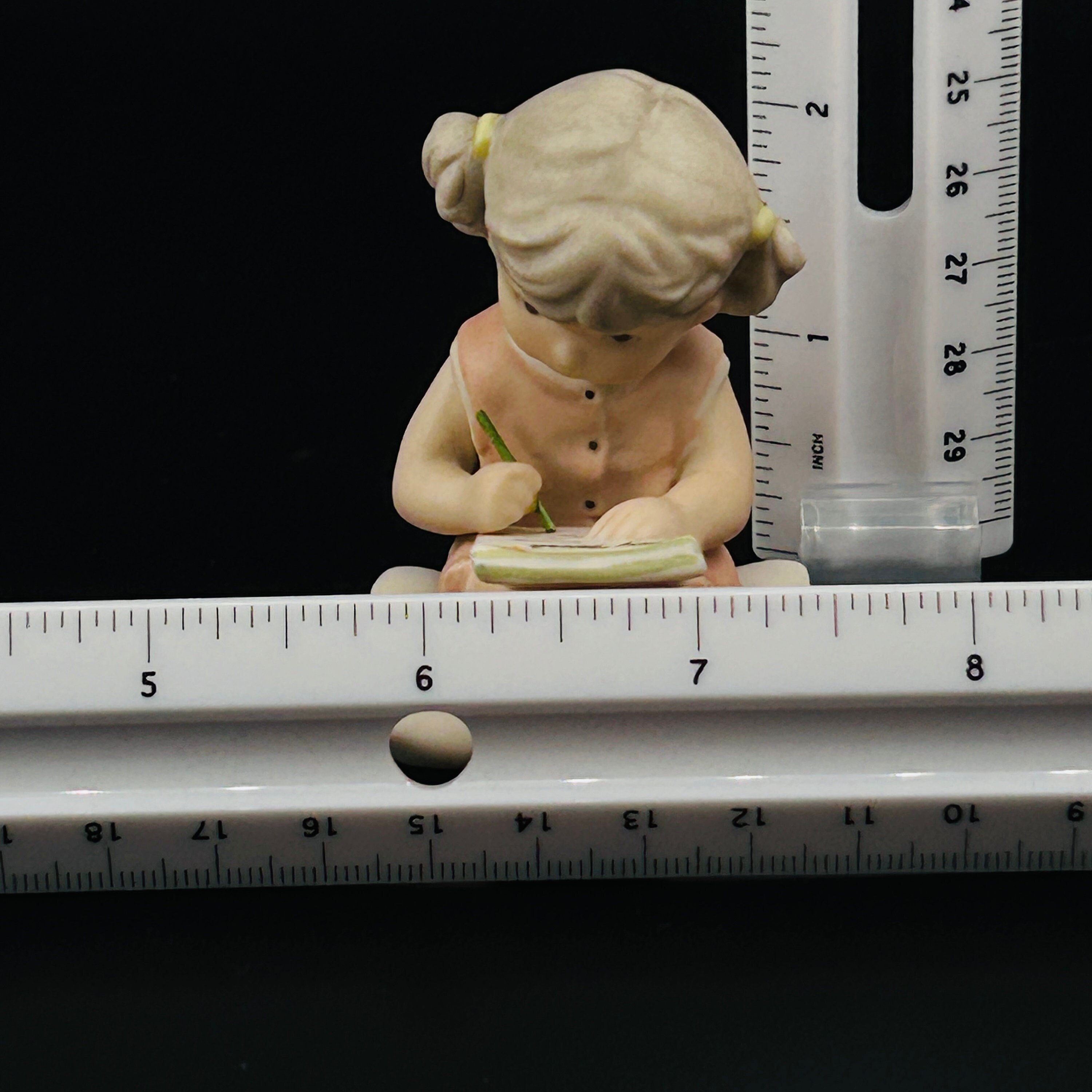 Vintage Kim Anderson's pretty as A Picture by Enesco Girl Writing ...