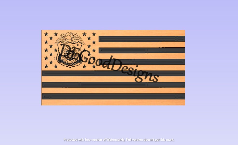 US Army CID Flag, Flag With Army Seal, USA Flag Svg Crv Dxf Digitial ...