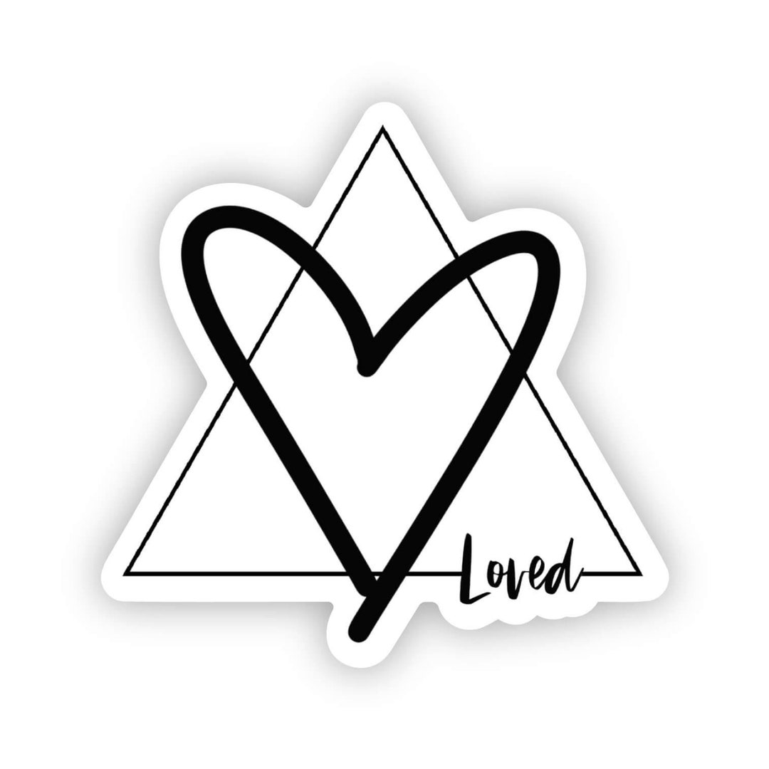 Adoption Symbol| Loved Sticker| Adoption Foster Vinyl Sticker | Water ...