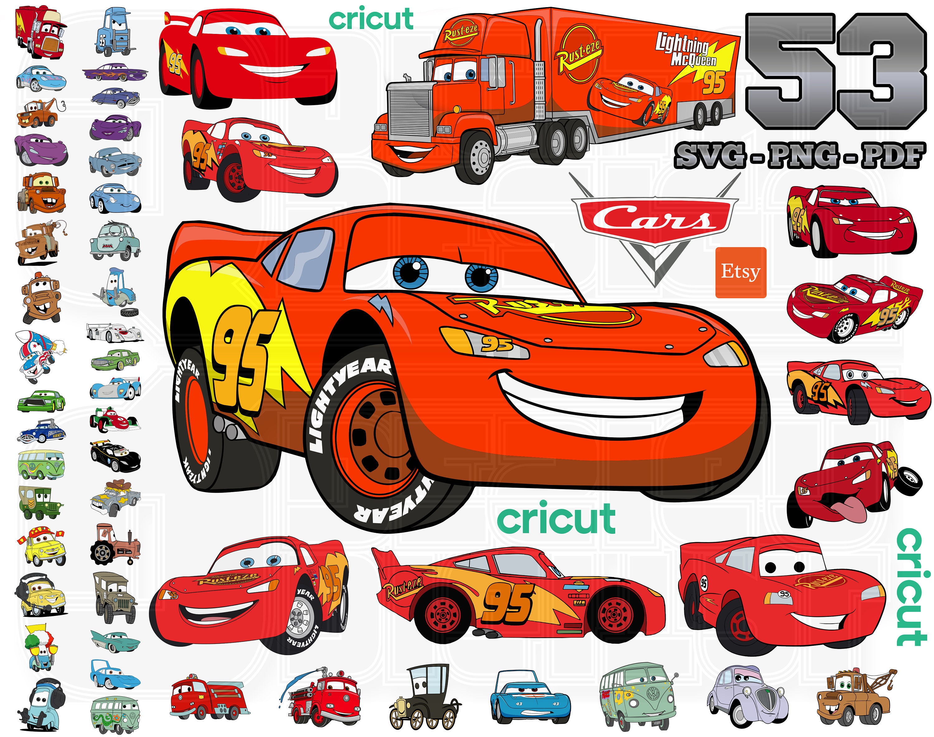 Lightning Mcqueen Clipart