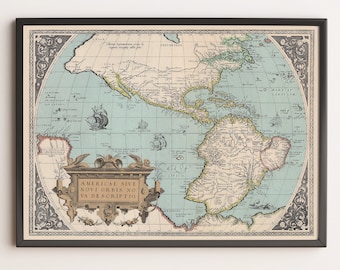 1700s Map of North America | Antique & Vintage | Digital Download - Etsy